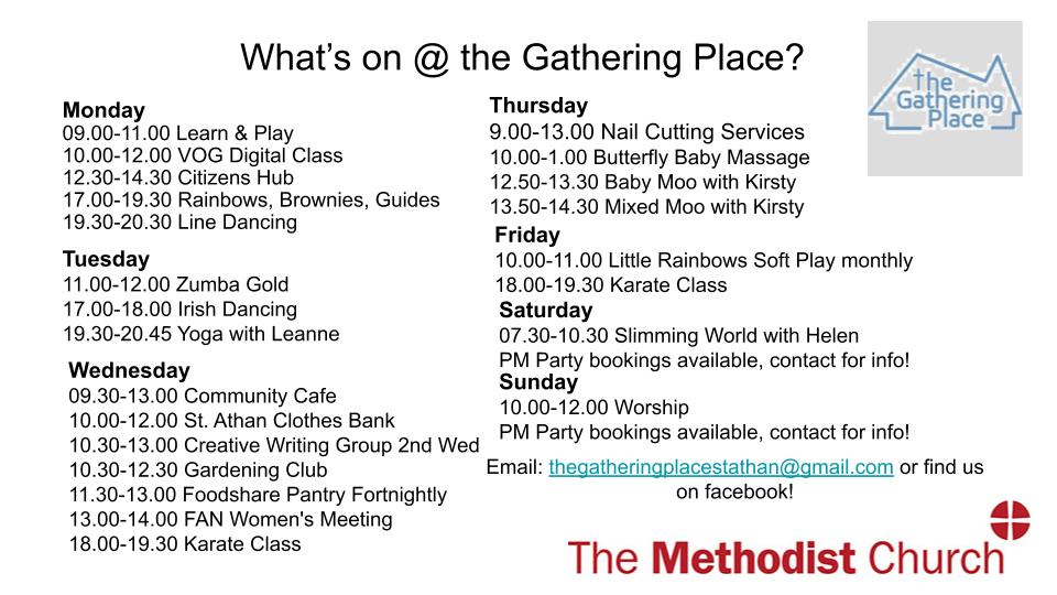 Community Centre Hire - The Gathering Place, St Athan